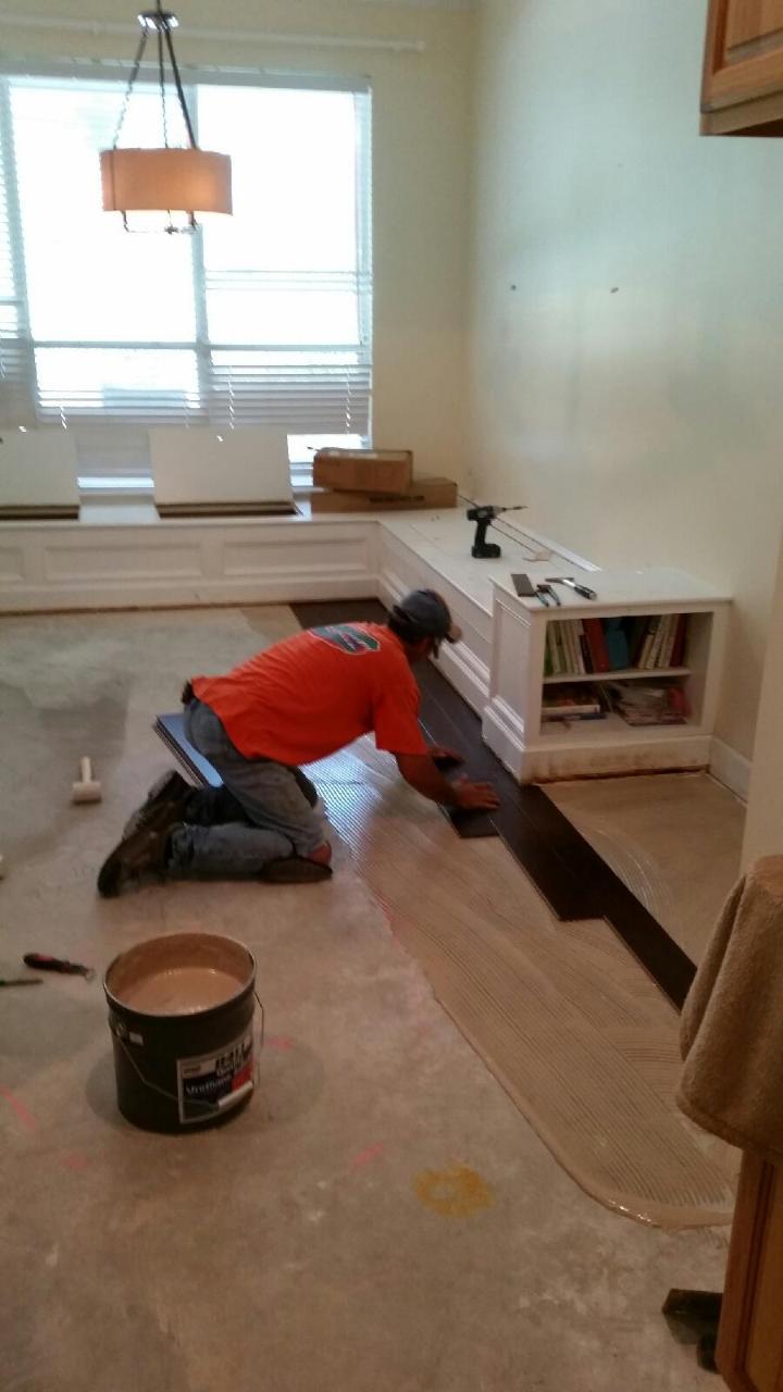 Common Area Flooring Installation Dining | ProSource Wholesale